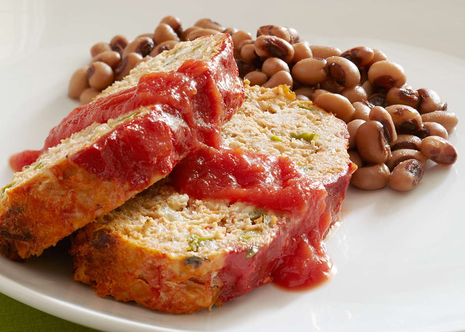Meatloaf with Black-Eyed Peas | Go Red for Women