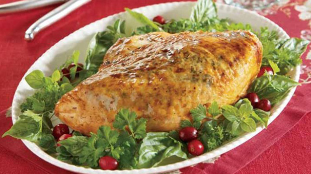 Roasted Turkey Breast with Herbs | Go Red for Women
