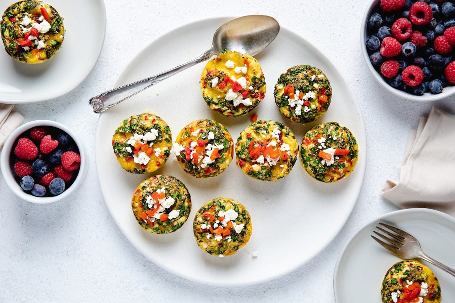 Veggie Loaded Egg Muffins | Go Red for Women