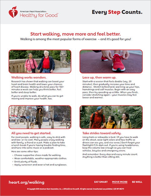 Every Step Counts | Go Red for Women