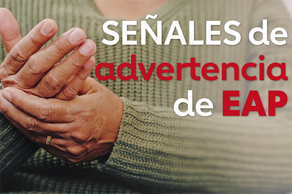Señales de advertencia de EAP | Go Red for Women