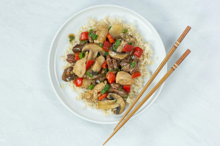 Chinese Chicken Stir-Fry - Delicious Decisions | Go Red for Women
