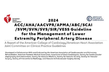 2024 ACC/AHA/AACVPR/APMA/ABC/SCAI/SVM/SVN/SVS/SIR/VESS Guideline for ...