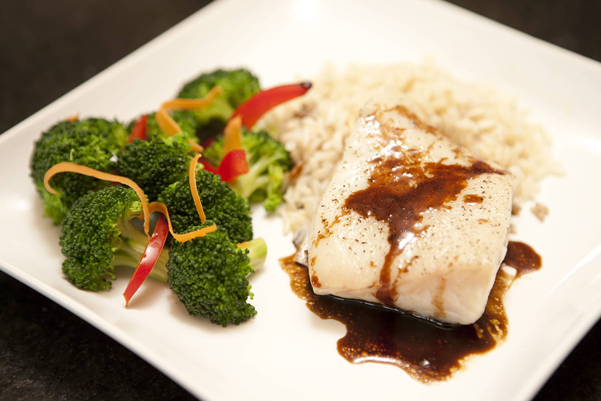 Balsamic-Glazed Fish | Go Red for Women