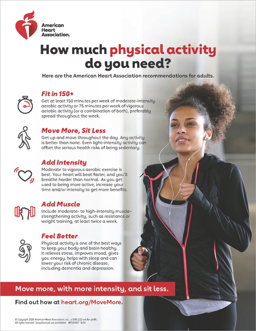 How much physical activity do you need? | Go Red for Women